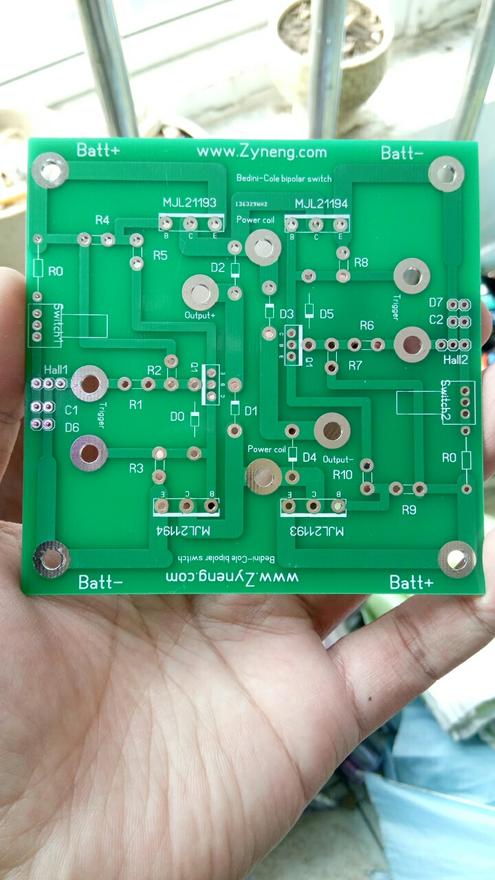 bedini-cole windows motor circuit pcb for sale（bipolar switch） – BLACK BOX TECH LAB