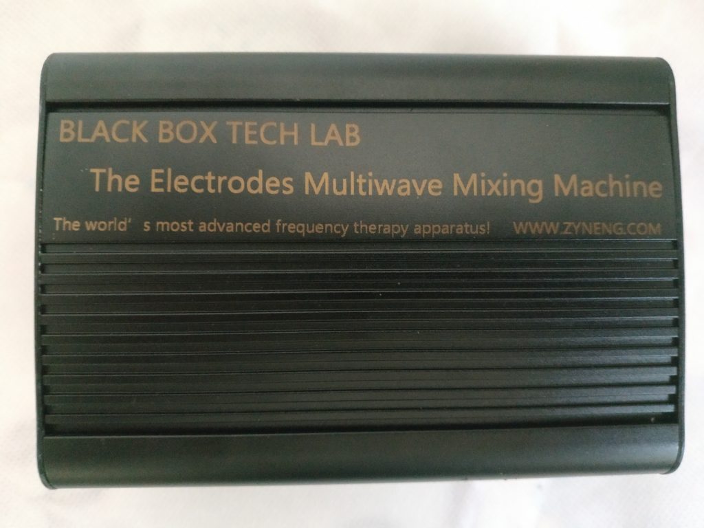 hand electrodes multiwave mixing RIFE machine癌症治疗仪 – BLACK BOX TECH LAB
