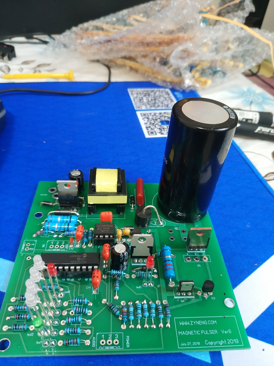 Bob Beck Magnetic Pusler circuit(SOTA MP6 redesign)鲍勃贝克脉冲磁场治疗仪电路 ...