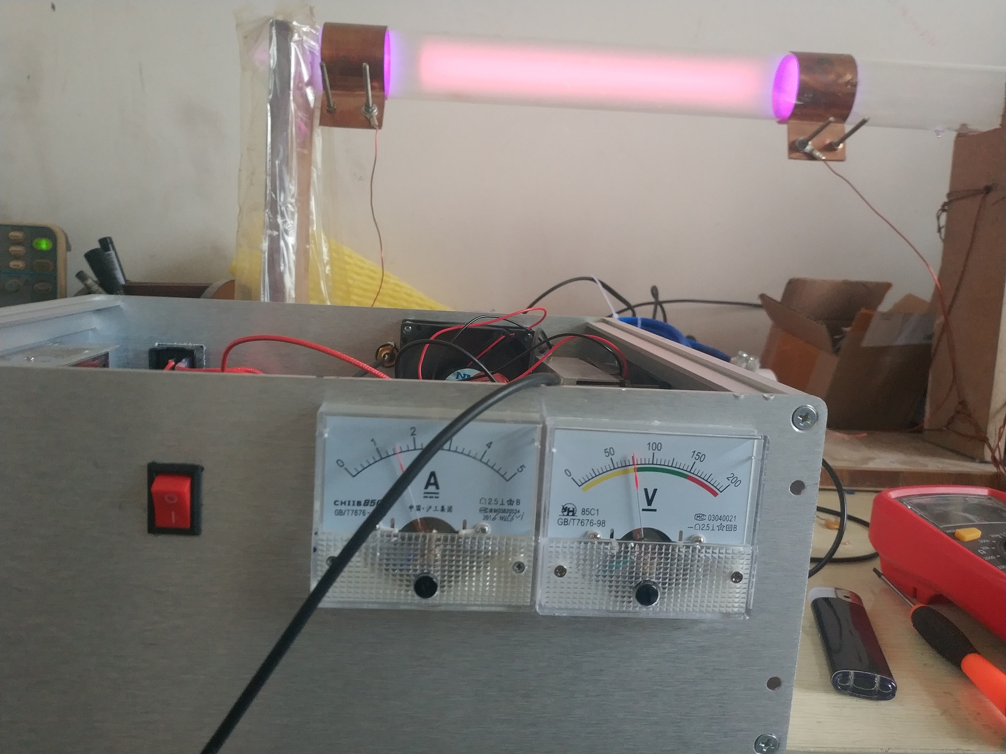 1.544MHz carrier frequency Rife machine - BLACK BOX TECH LAB